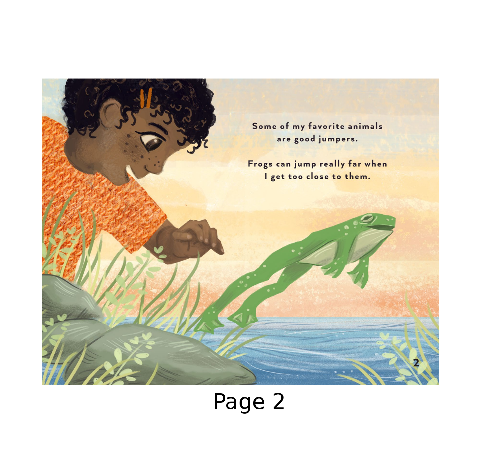 I Like to Jump (e-book for children-girl edition) | The Preschool Athlete